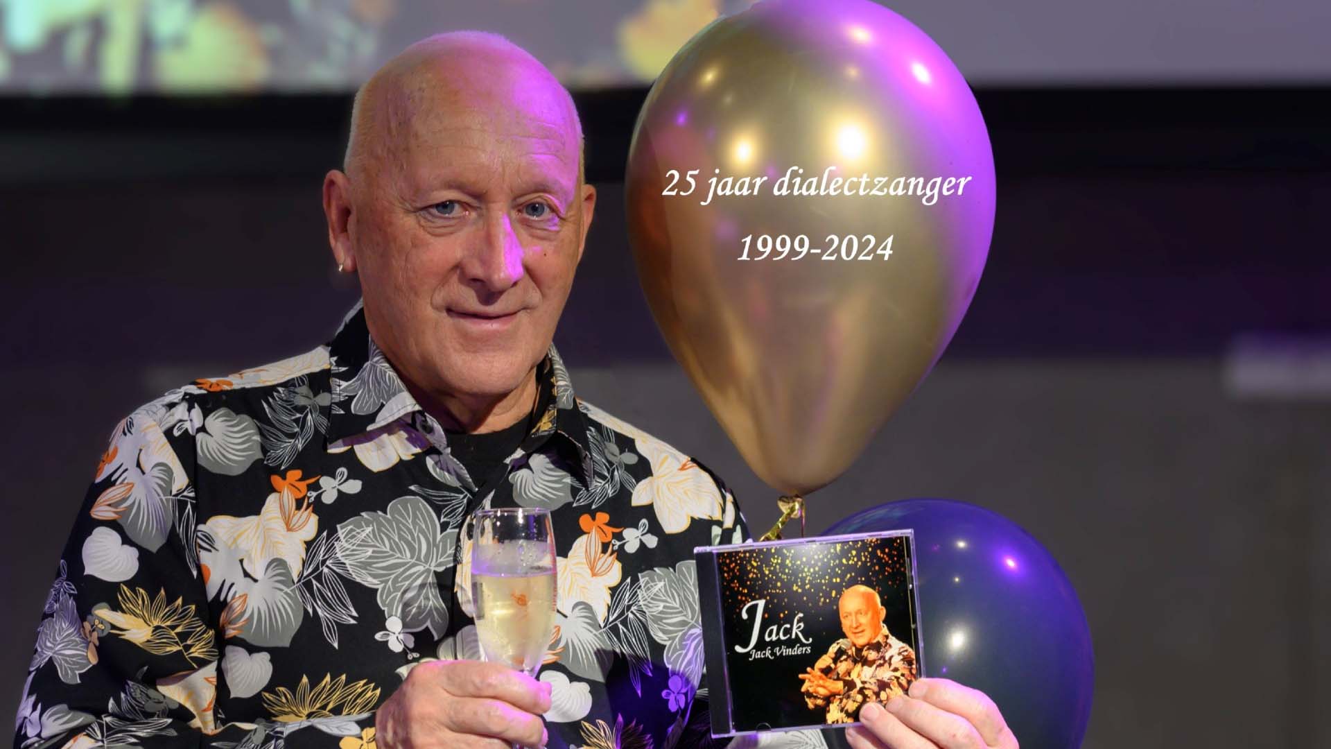 Jack Vinders zingt 25 jaar dialectmuziek. Een jubileum waar hij zijn ...