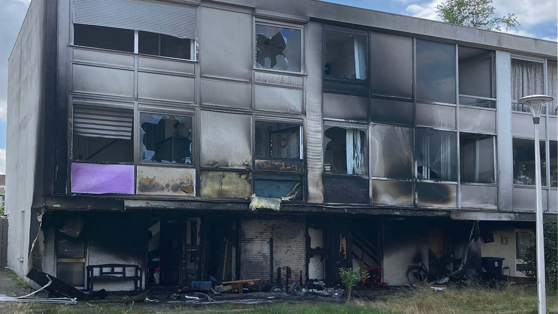 Flinke schade bij brand in de Hofstraat in Heerlen - RTV Parkstad