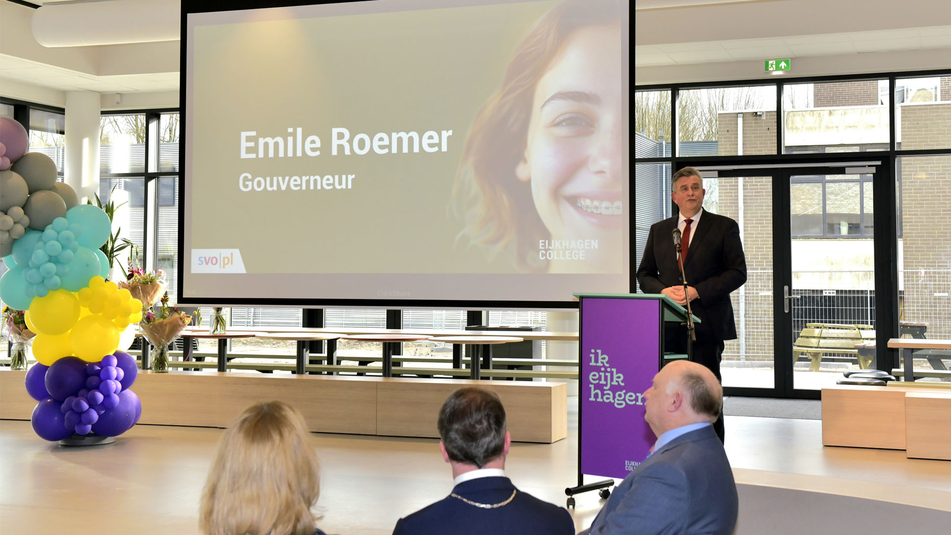 Officiële opening nieuwbouw Eijkhagen College feestelijk gevierd - RTV ...