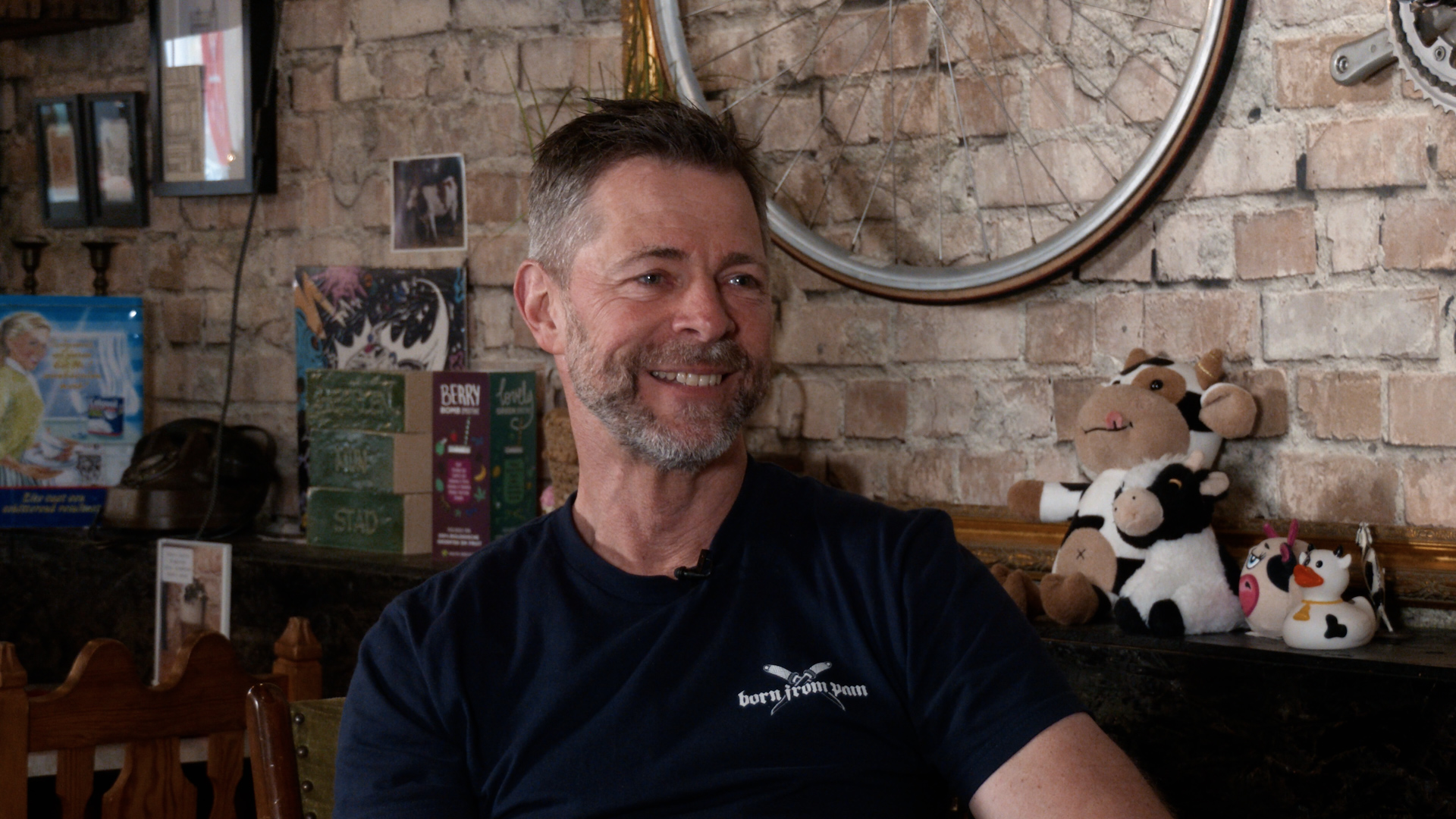 David Bowie is een naam die Patrick Byrman direct aanspreekt; een ...